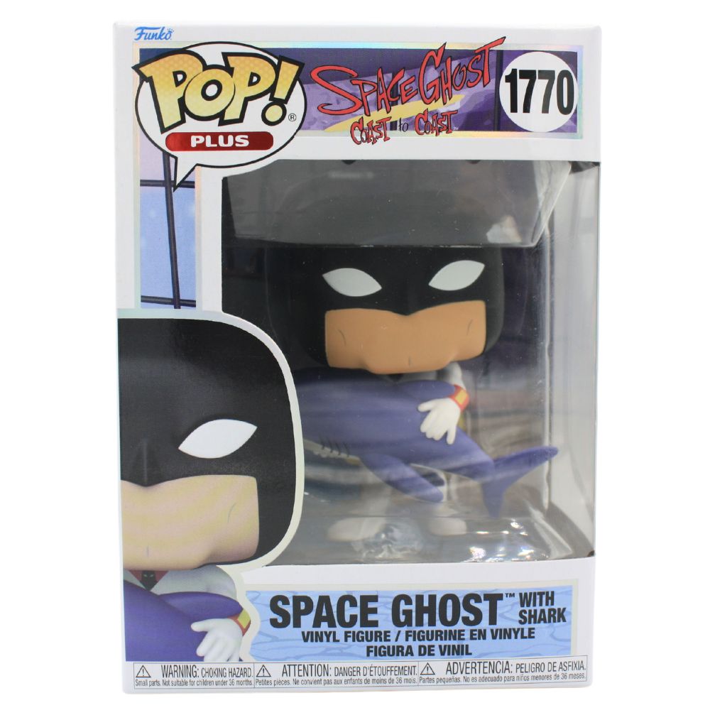 1770 - SPACE GHOST WITH SHARK - Silver Toy Shop