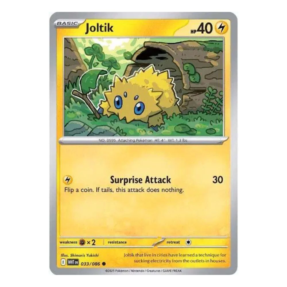 033/086 - JOLTIK REVERSE HOLO - Silver Toy Shop