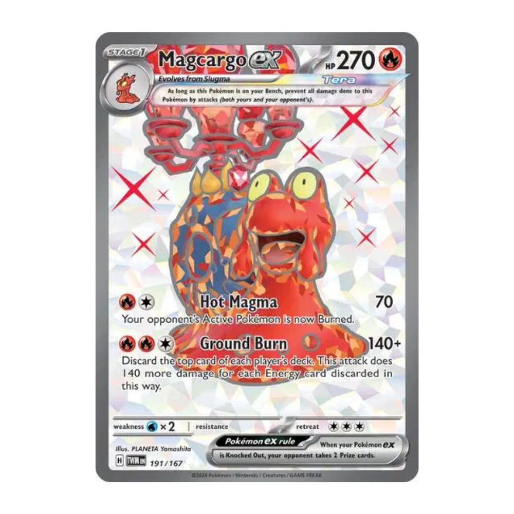 MAGCARGO EX ULTRA RARE - 191/167 - Silver Toy Shop