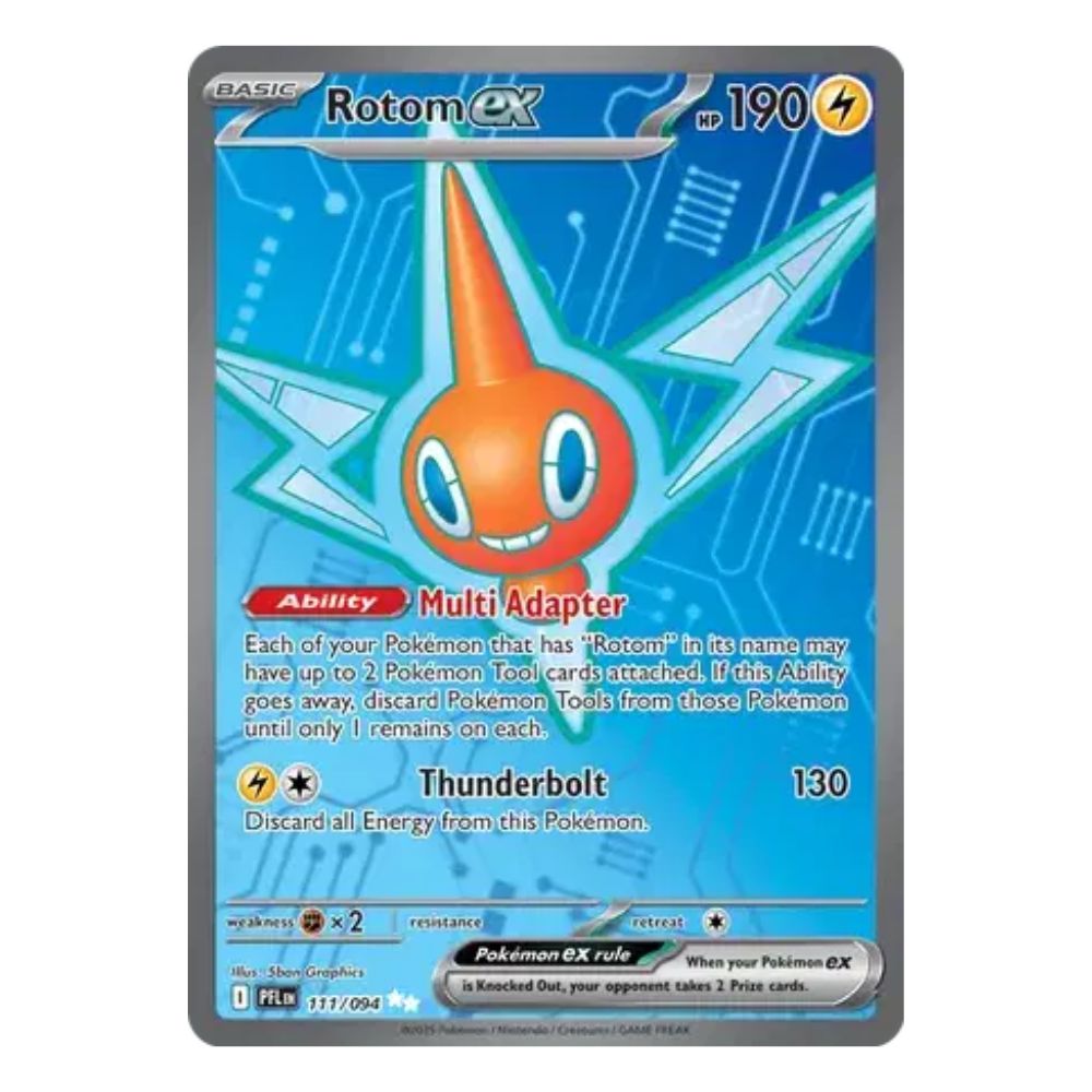 ROTOM EX FULL ART - 111/094 - Silver Toy Shop