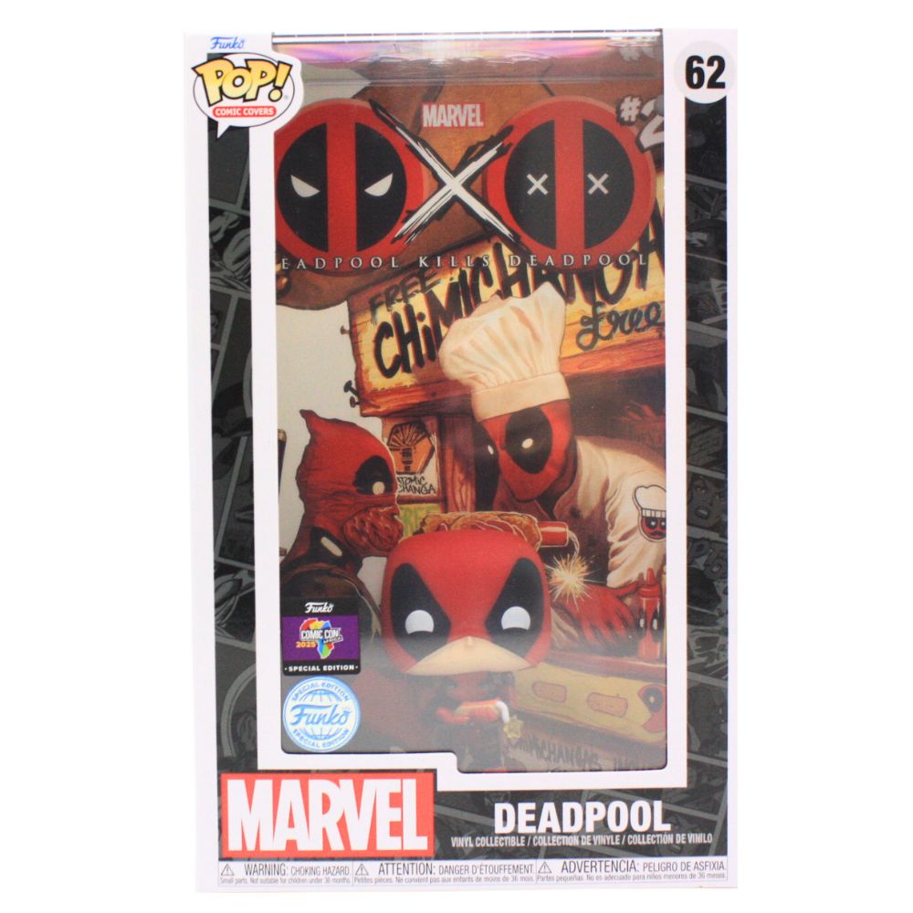 62 - DEADPOOL - 2025 COMIC CON AFRICA - FUNKO SPECIAL EDITION - Silver ...