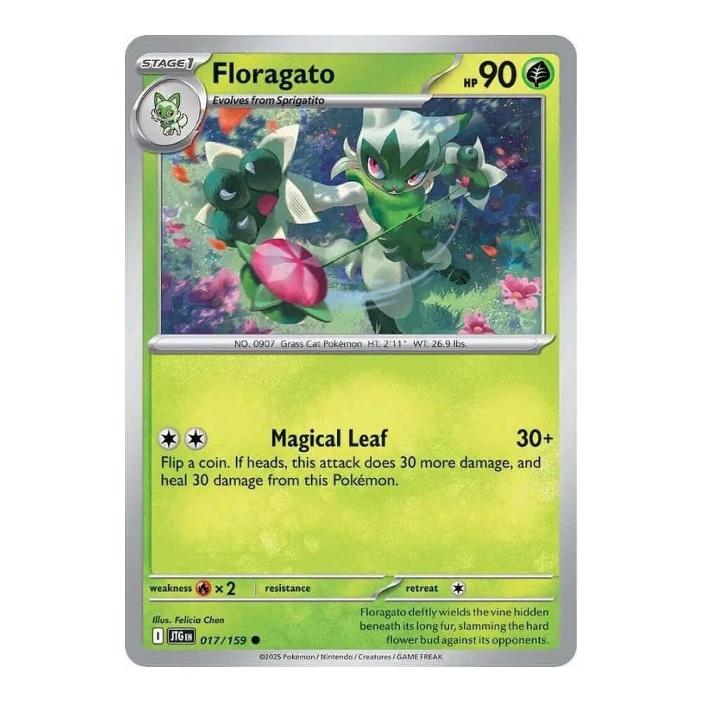 017/159 - FLORAGATO COMMON - Silver Toy Shop