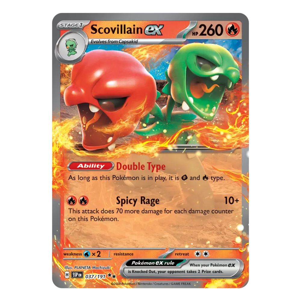 SCOVILLAIN EX - 037/191 - Silver Toy Shop