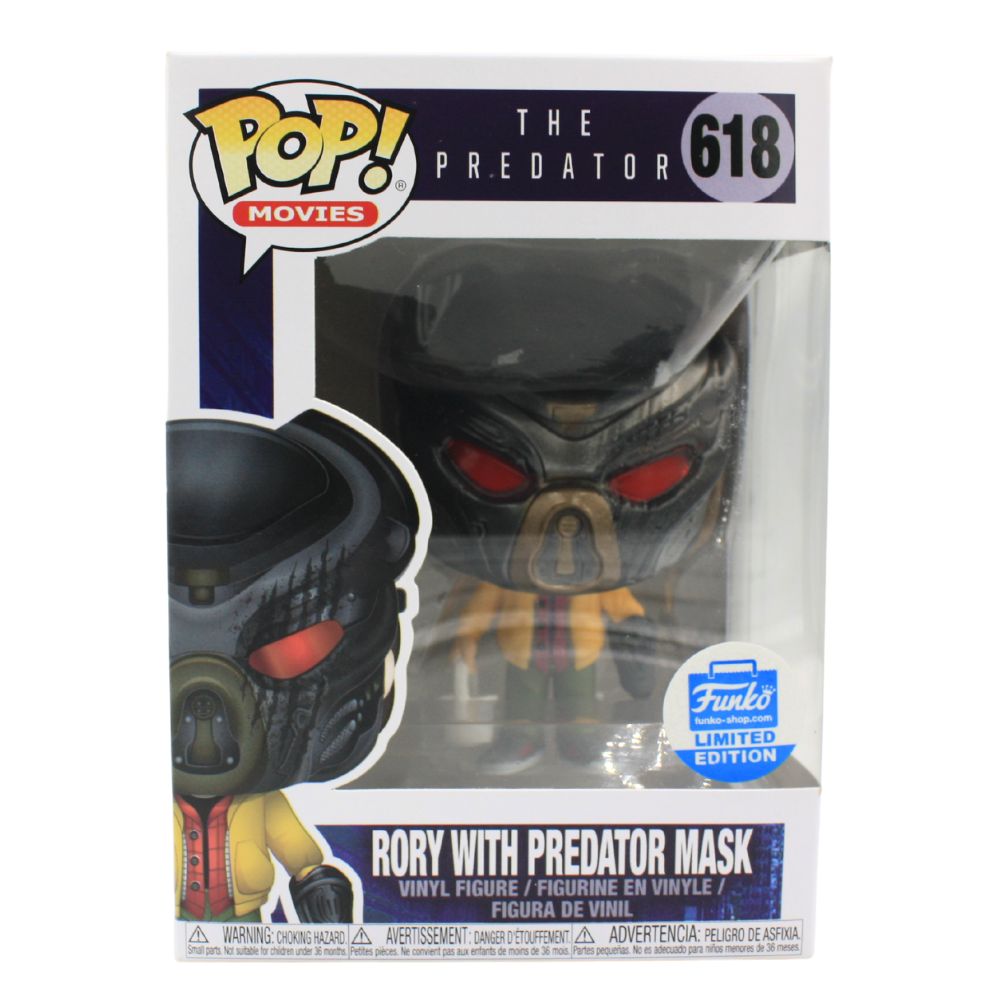 618 - RORY WITH PREDATOR MASK - FUNKO SHOP LIMITED EDITION - Silver Toy ...